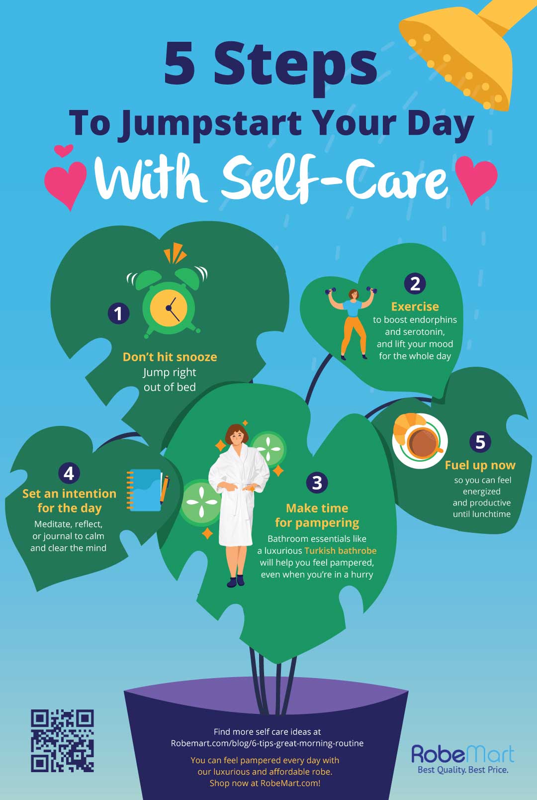 9 Morning Routine Tips To Jumpstart Your Day INFOGRAPHIC 